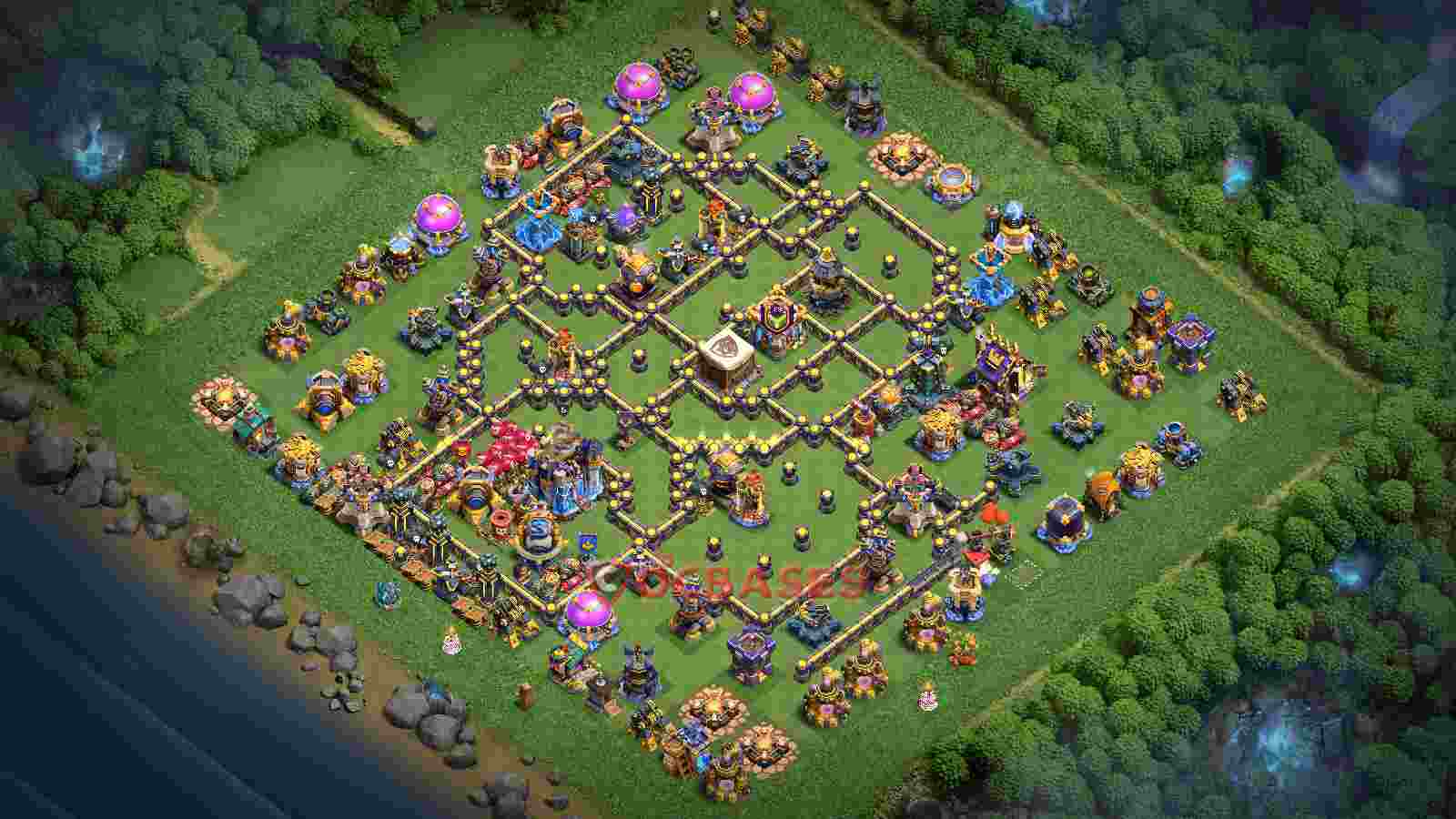 200+ Best TH18 Base Layouts 🛡️ [2026] | Copy Links | Cocbases
