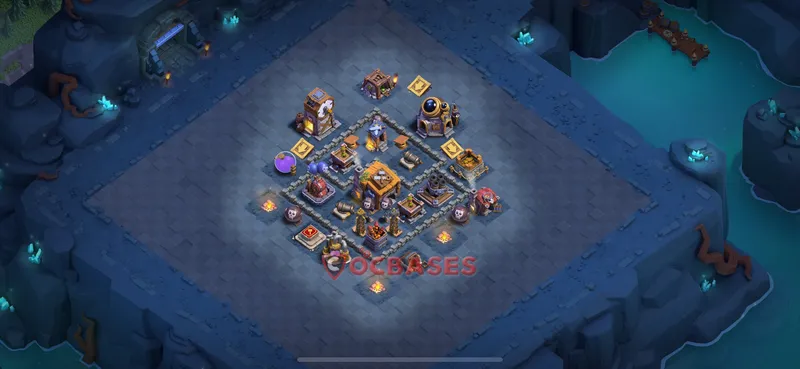Builder Hall 7 Base -progress base - Layout id: 97y99 | Cocbases