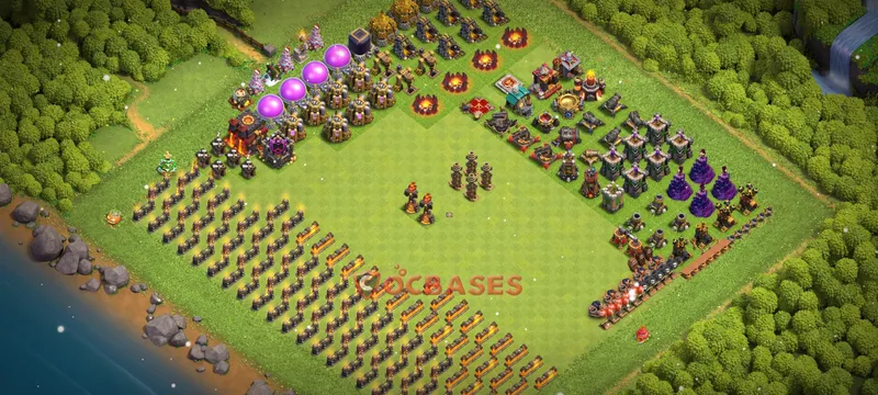 Town Hall 10 Base -progress base - Layout id: xp6js | Cocbases