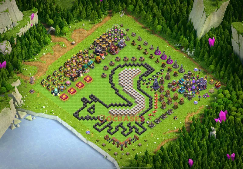 Town Hall 15 Base -progress base - Layout id: oo3pd | Cocbases