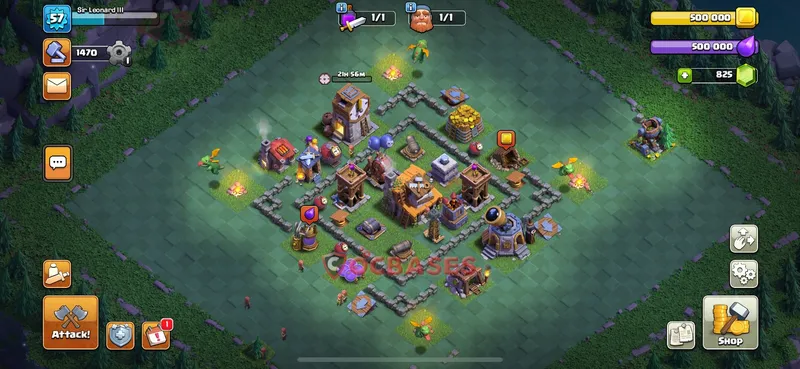 Builder Hall 4 Base -progress base - Layout id: vtb2x | Cocbases